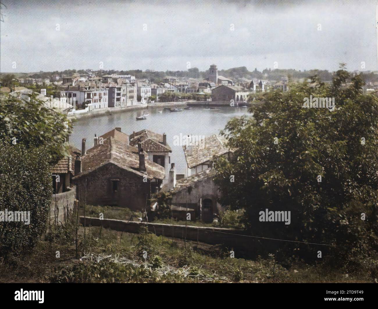 Ciboure, France, Transport, Habitat, Architecture, Sea, ocean, Bell ...