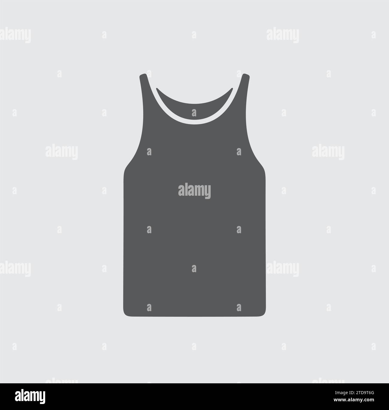 Men's tank top icon on a background. Vector illustration Stock Vector ...