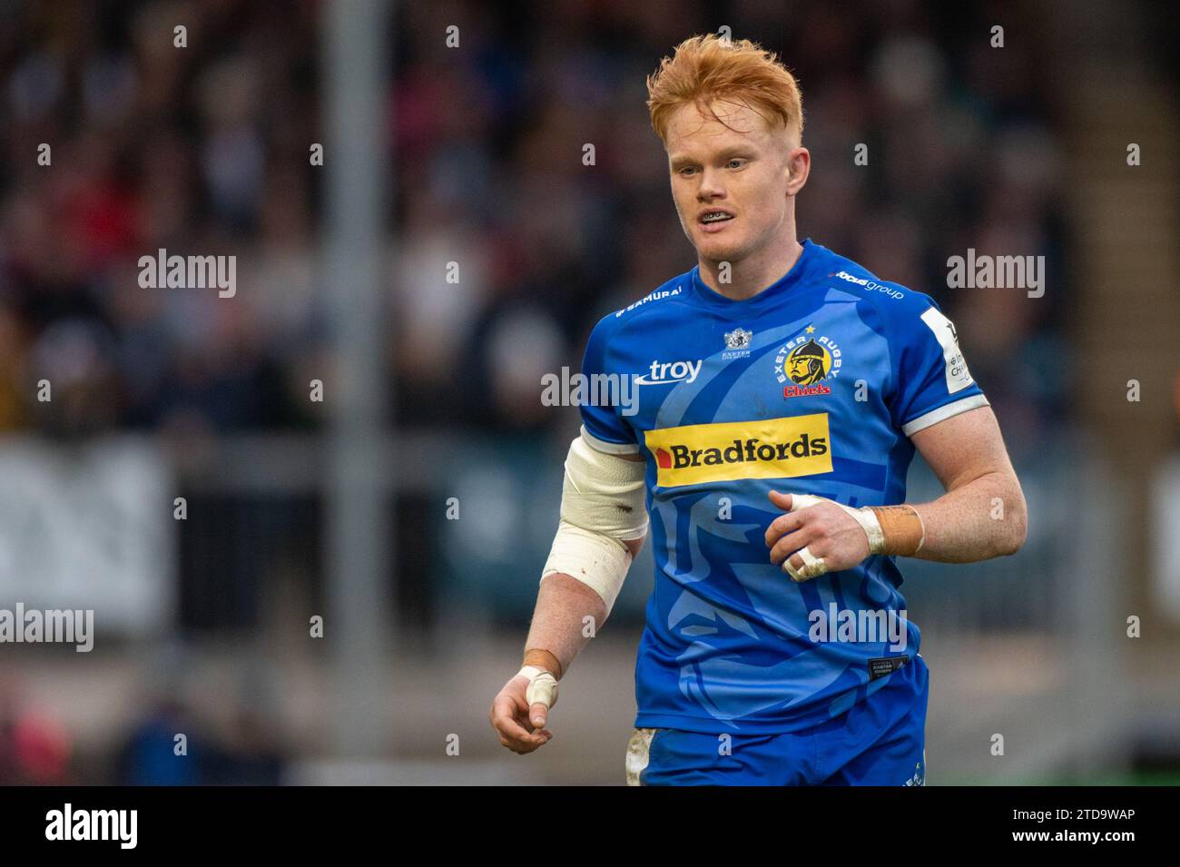 Ben Hammersley of Exeter during the Investec Champions Cup, Pool 3 ...