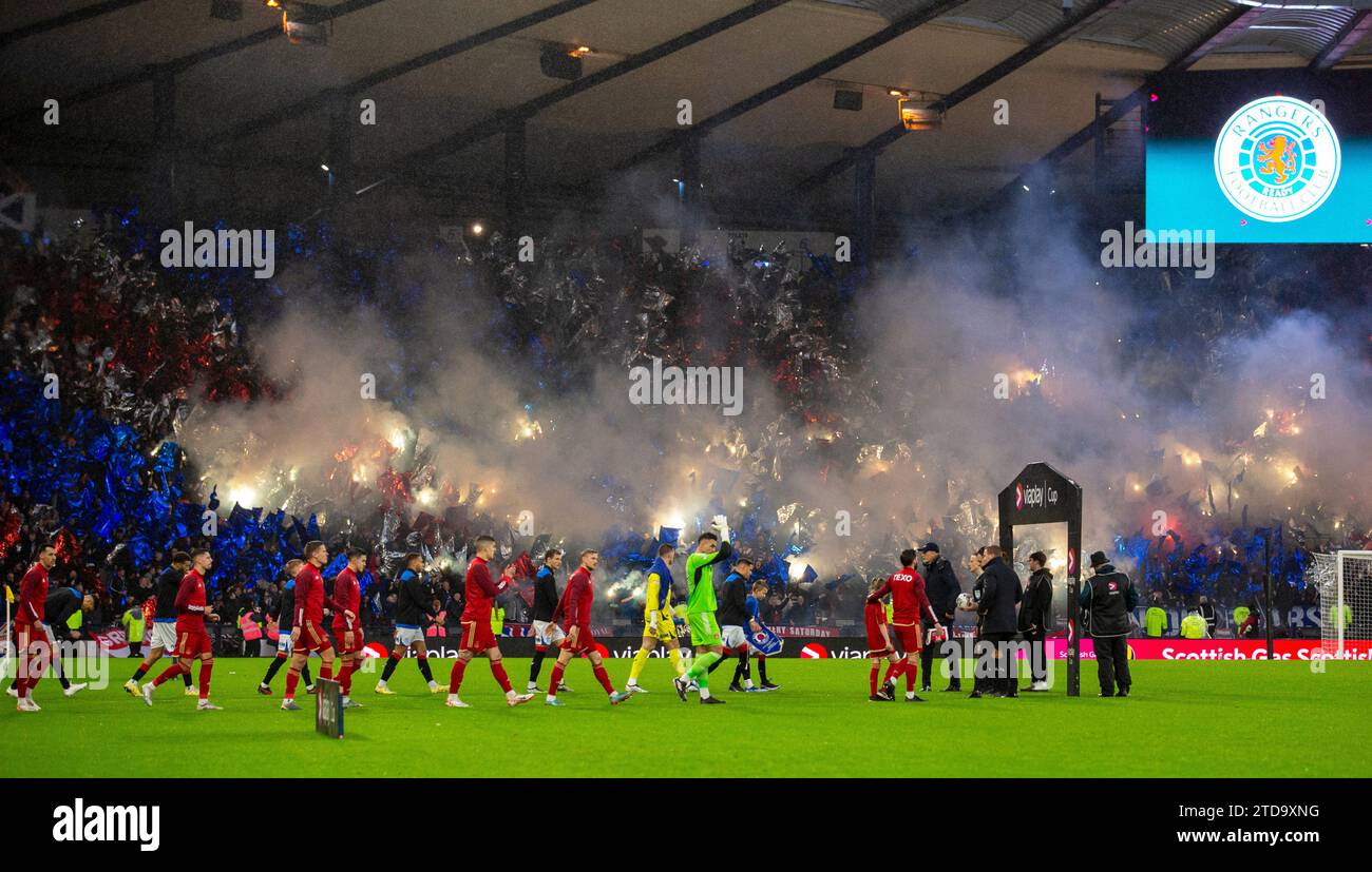 Glasgow, Scotland, UK. 17th December 2023; Hampden Park, Glasgow ...