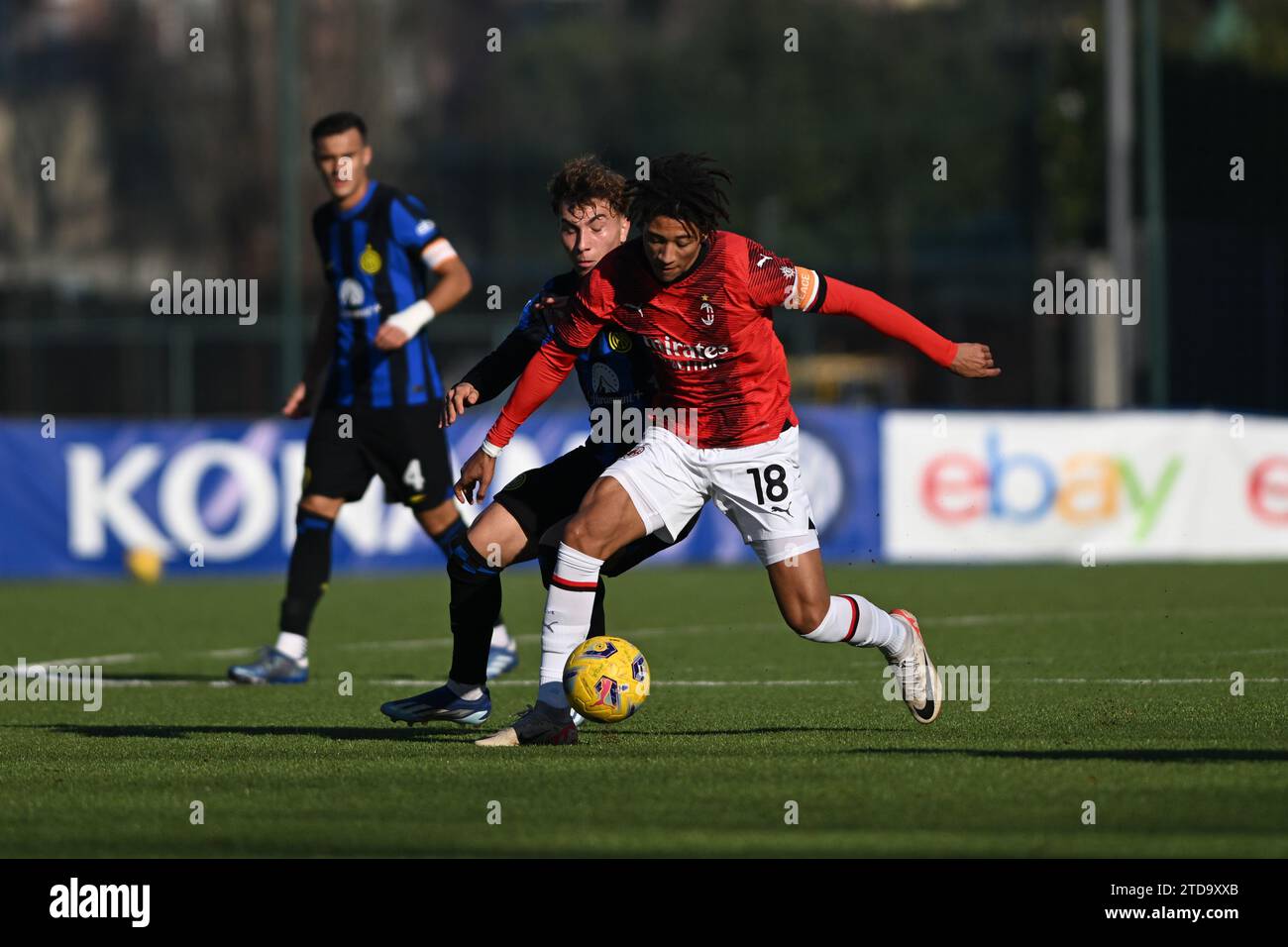 Milan, Italy. 17 December, 2023. Zeroli Kevin of AC Milan during the ...