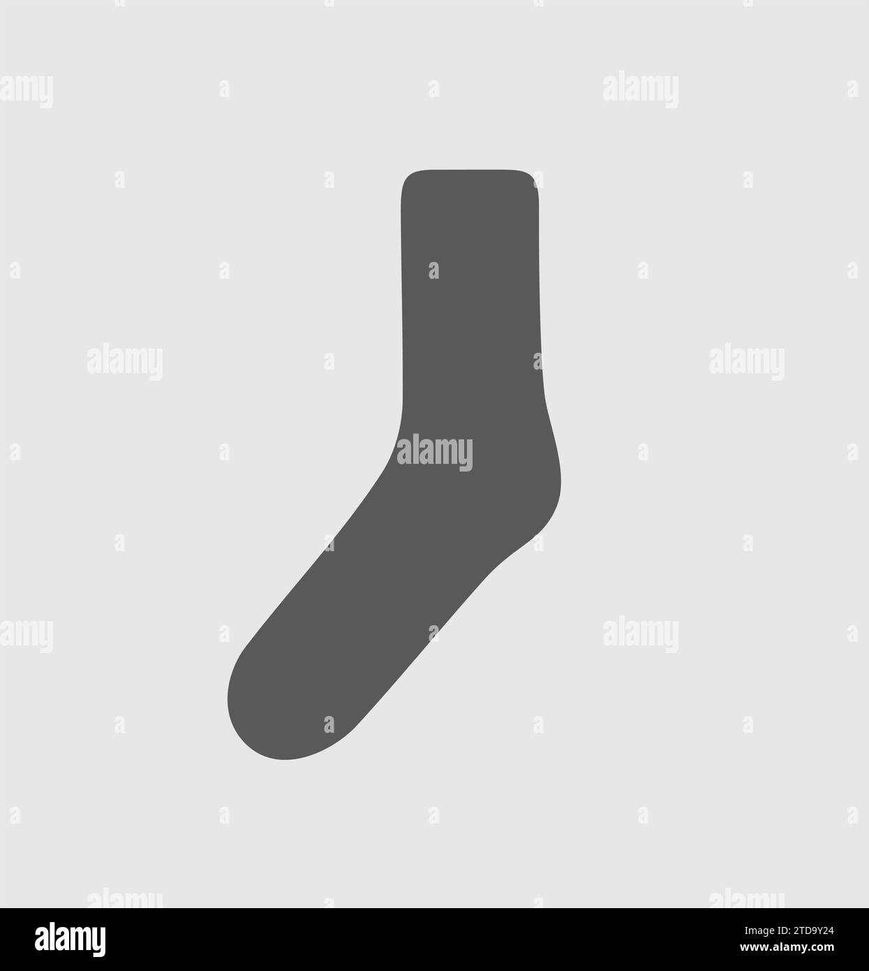 Sock icon on a background. Vector illustration Stock Vector Image & Art ...