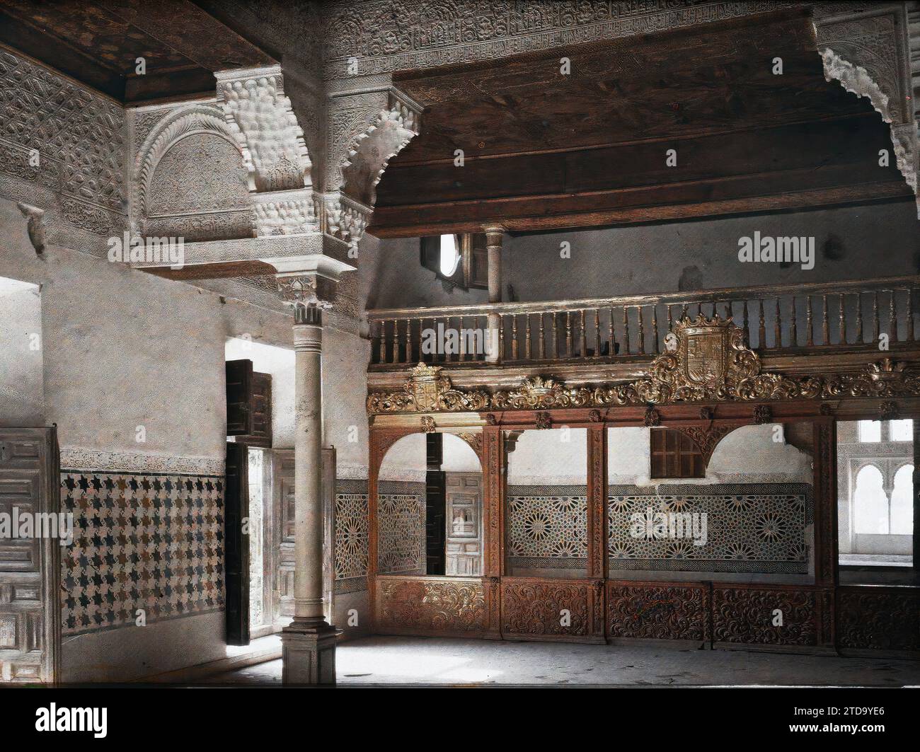Mexuar room alhambra palace hi-res stock photography and images - Alamy