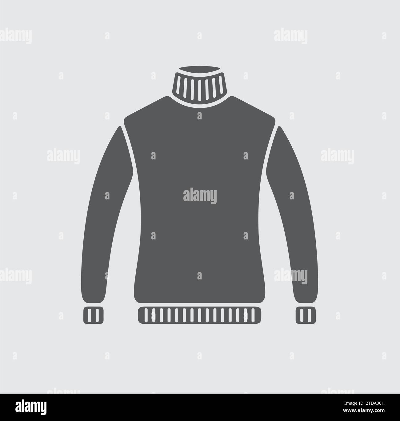 Sweater technical sketch hi-res stock photography and images - Alamy