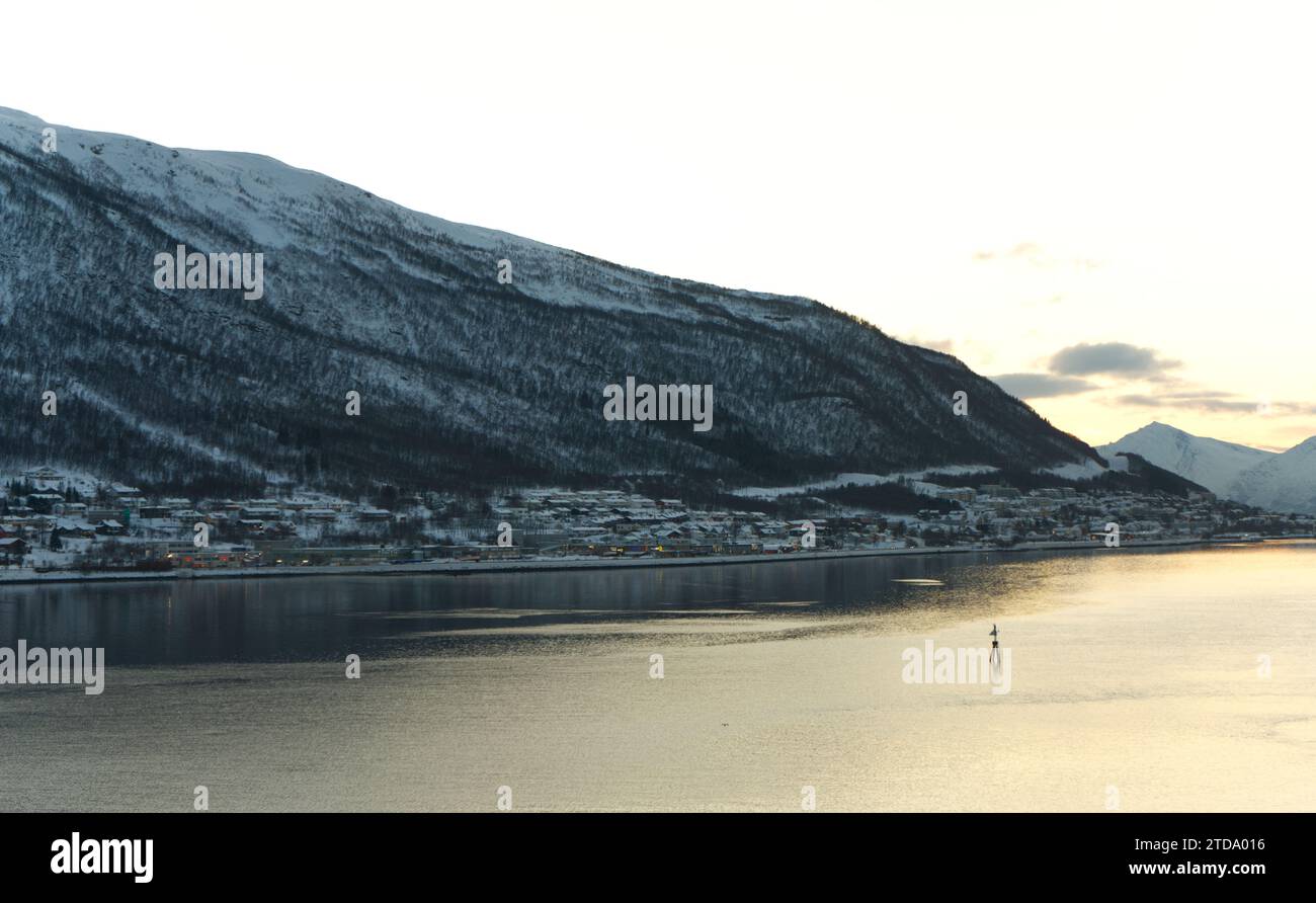 Northern lights tromso city hi-res stock photography and images - Alamy