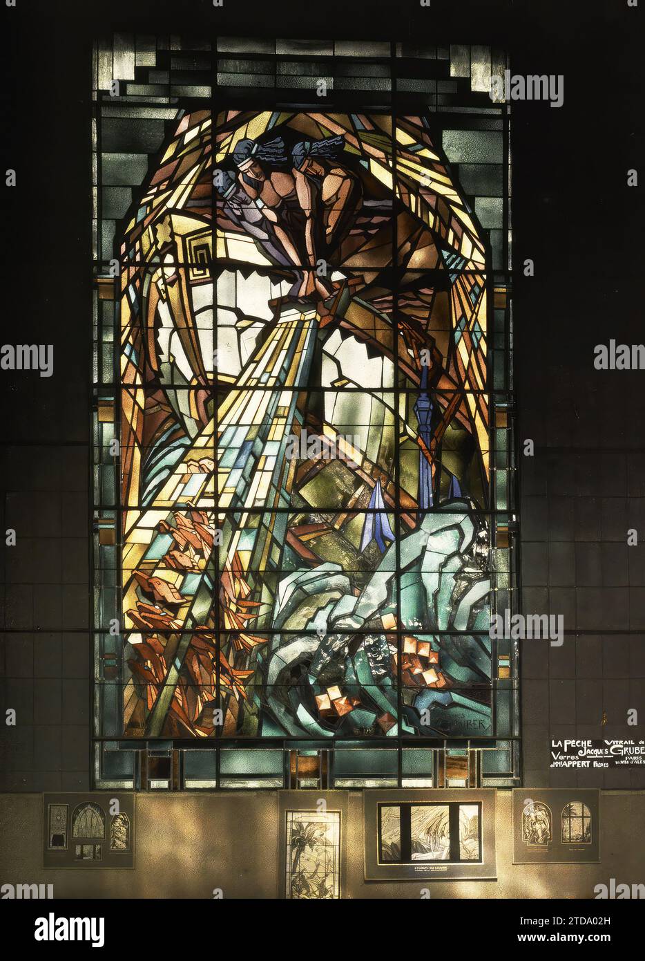 Paris (7th arr.), France The Exhibition of decorative arts, La Pêche ...