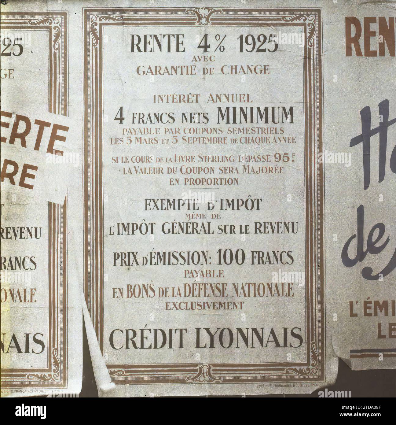 Paris 1925 poster hi-res stock photography and images - Alamy