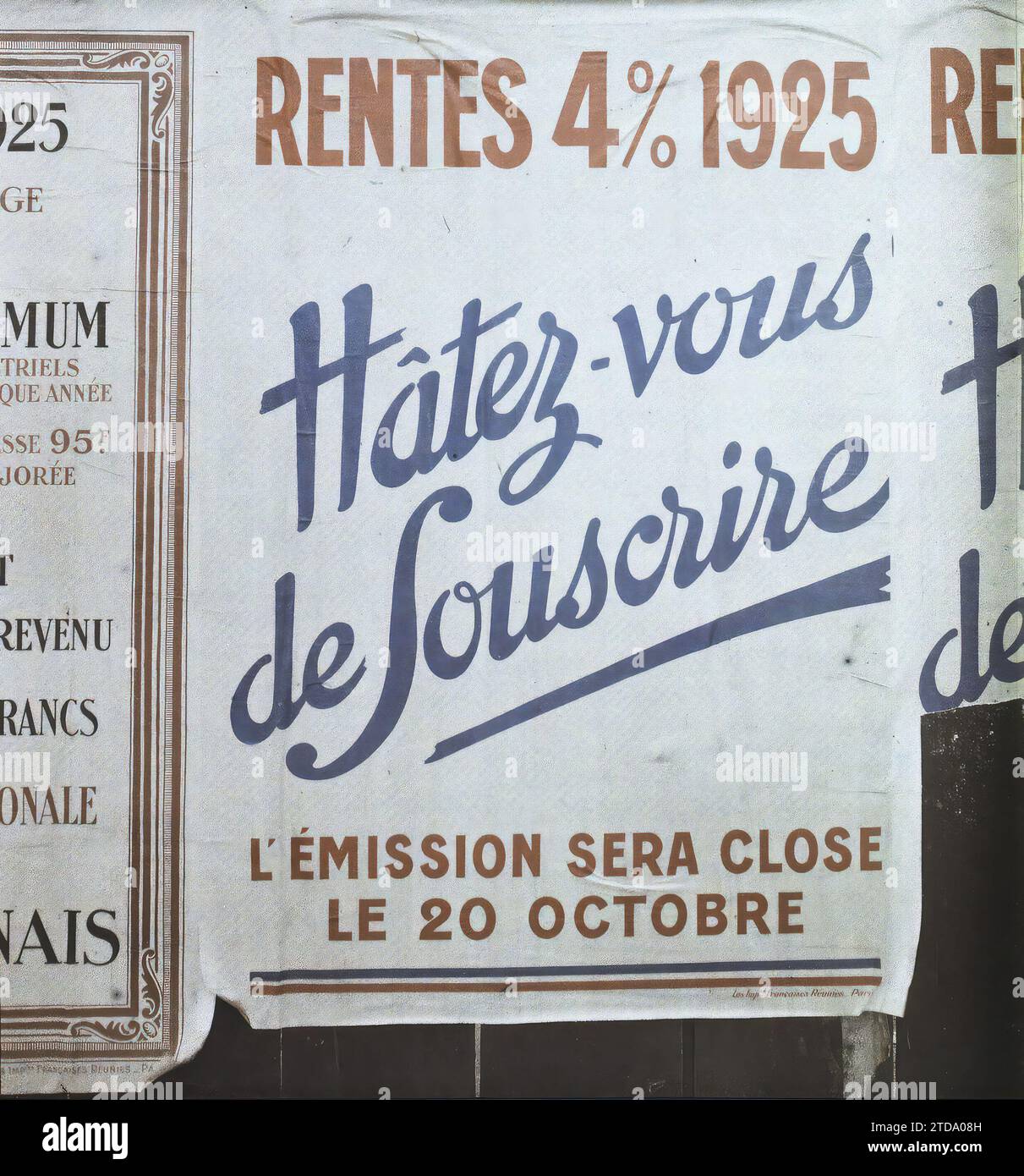 Paris 1925 poster hi-res stock photography and images - Alamy