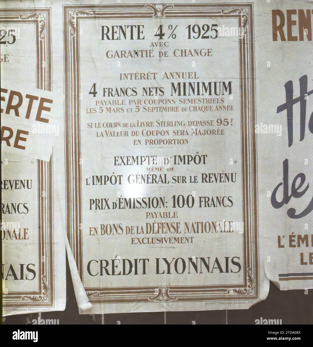 Paris 1925 poster hi-res stock photography and images - Alamy