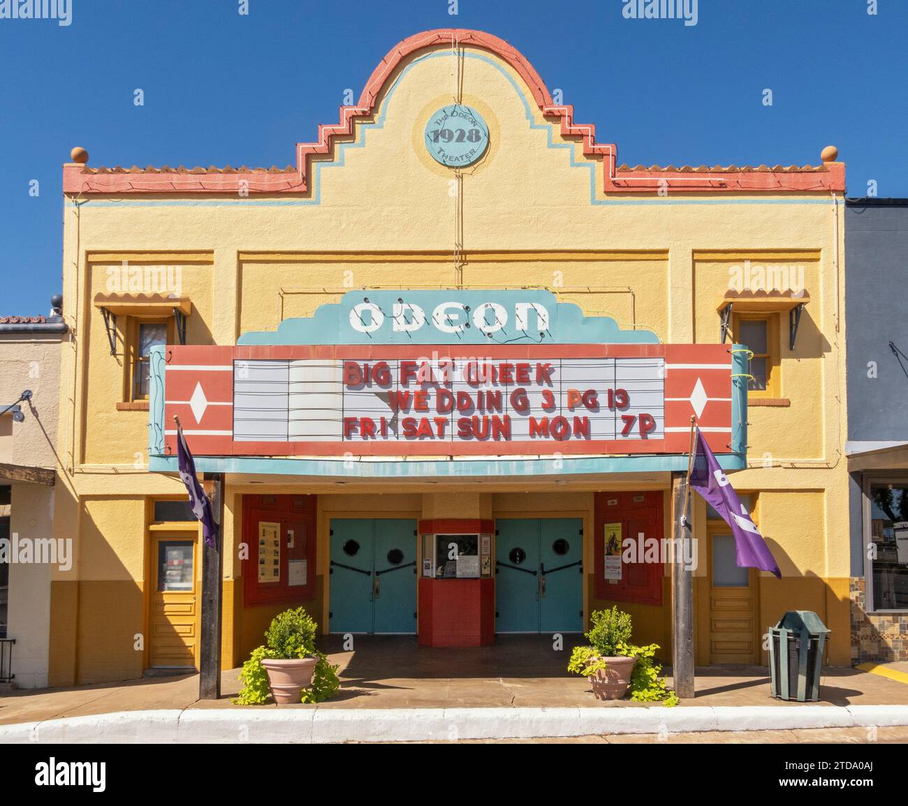 Texas, Hill Country, Mason County, Mason, downtown, historic buildings ...