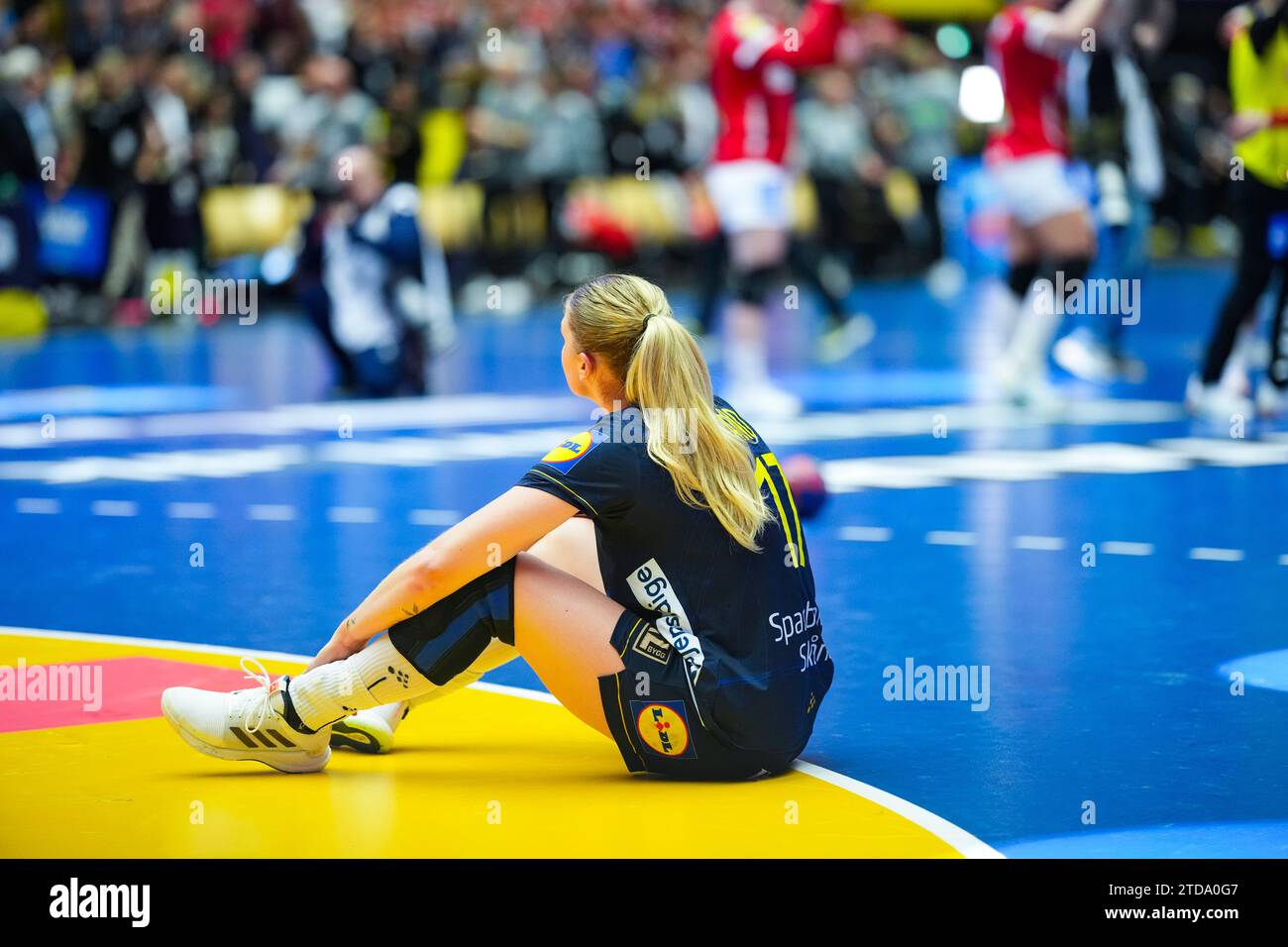 Herning, Denmark, Sunday December 17, 2023. Nina Dano from Sweden after ...