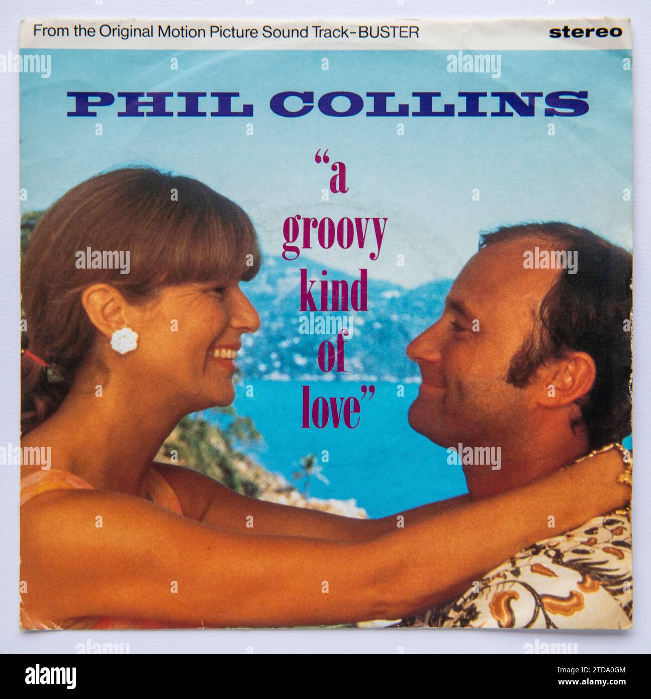 Picture cover of the seven inch single version of A Groovy Kind of Love ...