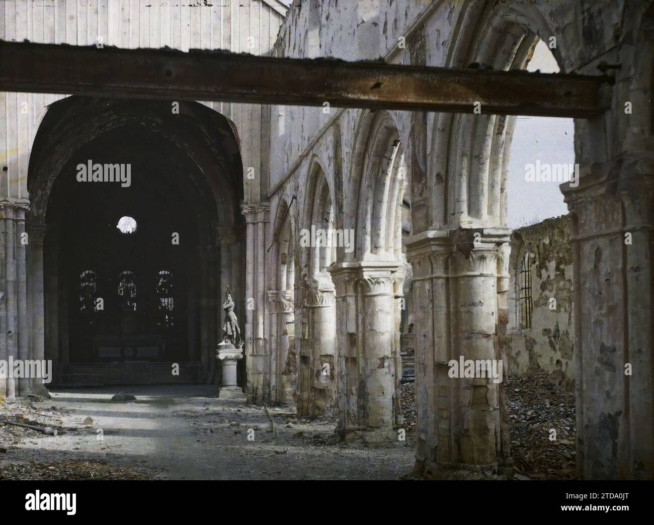 France, Sermaize Interior of the Notre-Dame de la Nativité church ...