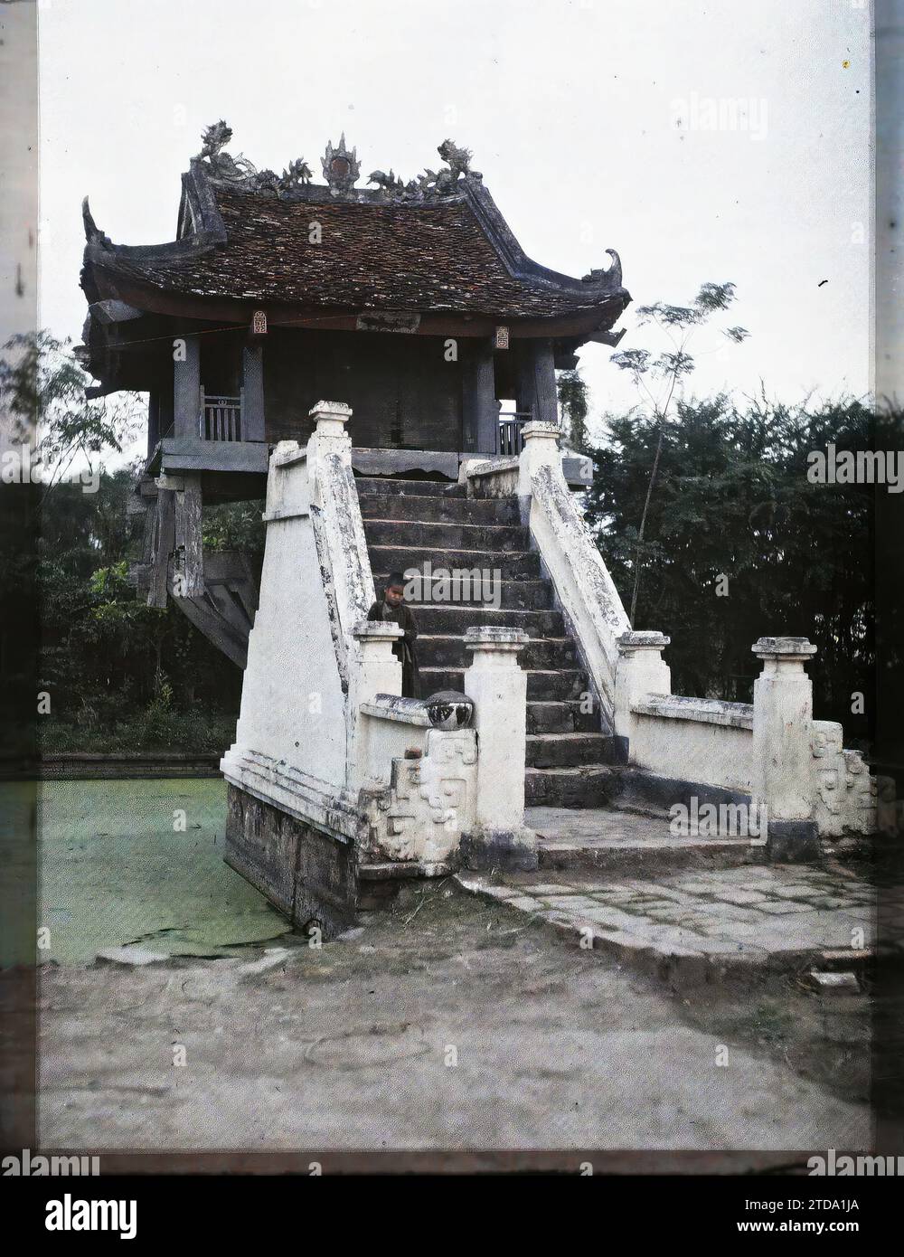 Village of Thanh-bao, surroundings of Hà-nôi, Hainoi Vietnam, Tonkin ...