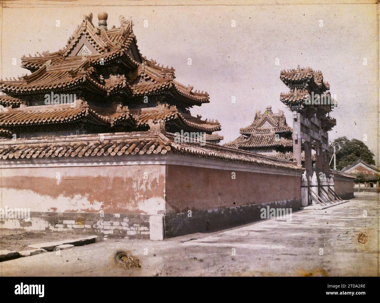 Taoism temple portico religious architecture religion habitat ...