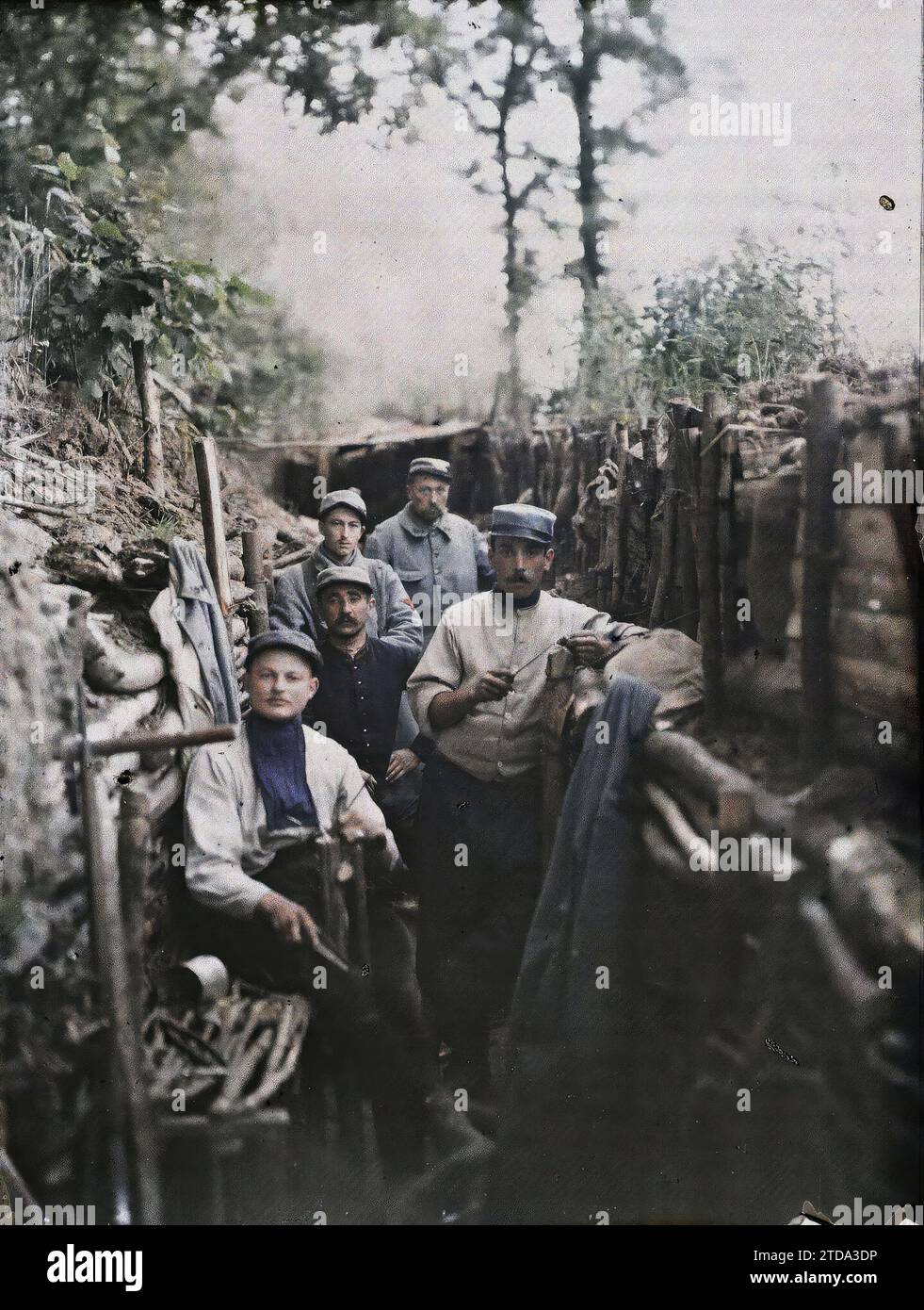 Conchy-les-Pots, Oise, France Leisure activities of the poilus in the ...