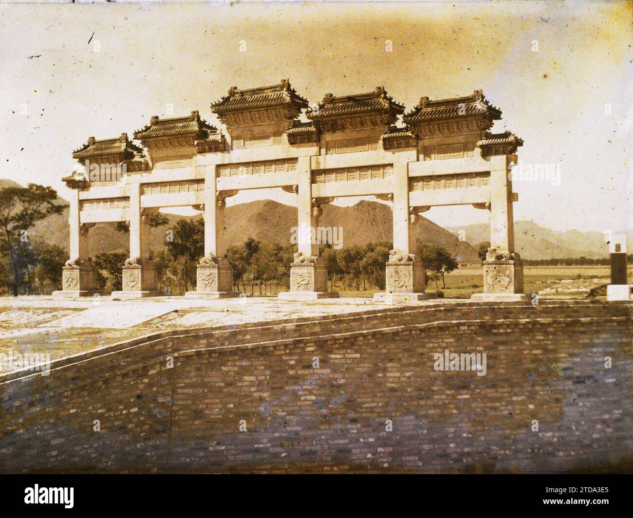 Changping, China Ming Shisanling ('Thirteen Tombs of the Ming ...