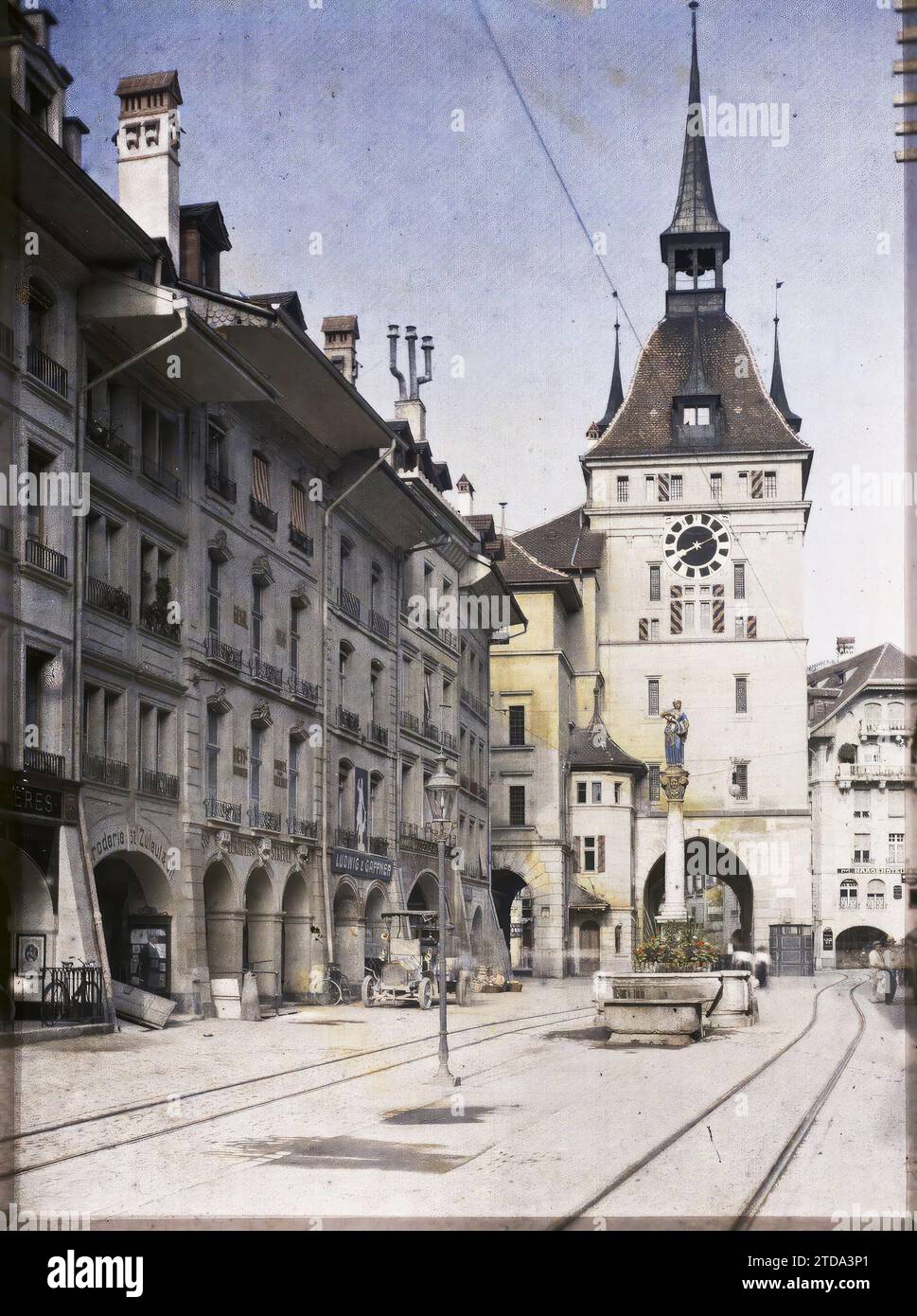 Bern, Switzerland The Käfigturm (Prison Tower), Housing, Architecture ...