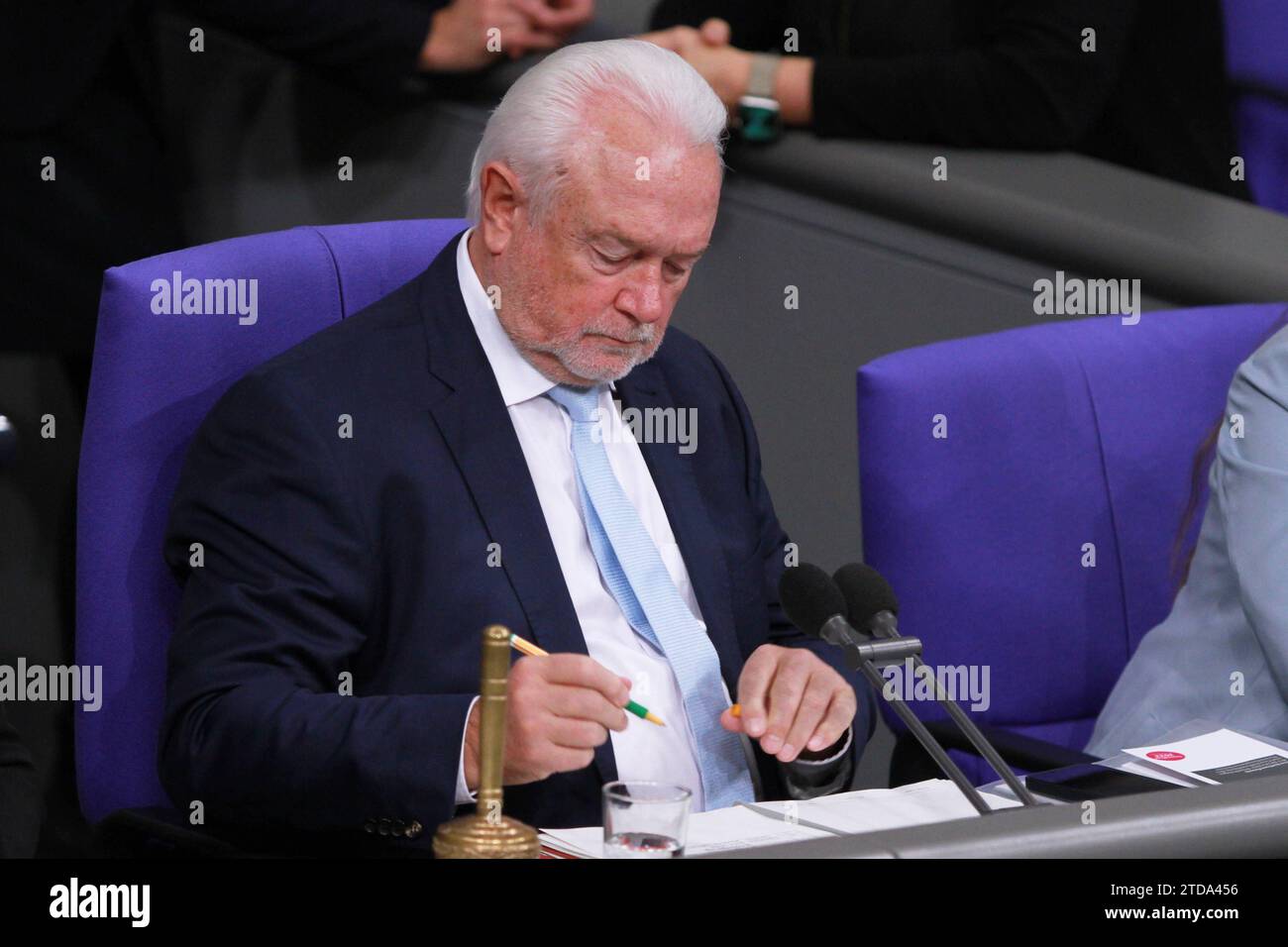 Berlin, Deutschland, 14.12.2023: Sitzungswoche im Deutschen Bundestag ...
