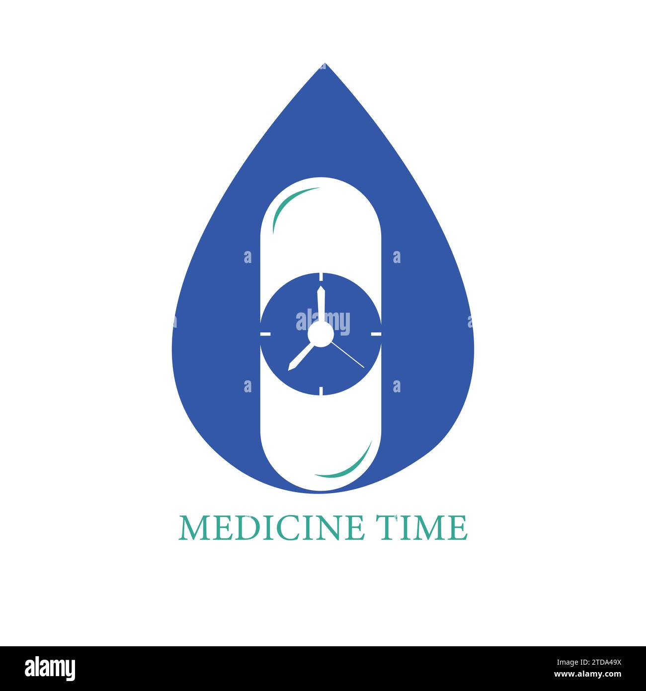 pharmacy time logo design Stock Vector Image & Art - Alamy