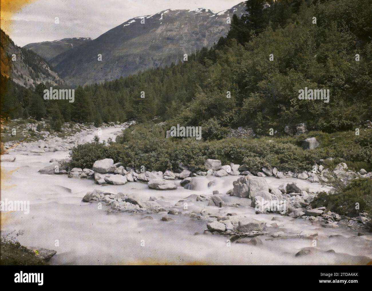 Switzerland ova da roseg river hi-res stock photography and images - Alamy