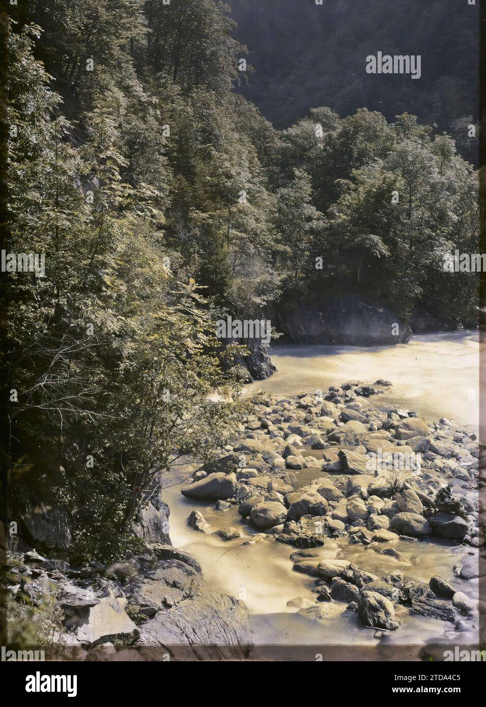 Switzerland tamina gorges hi-res stock photography and images - Alamy