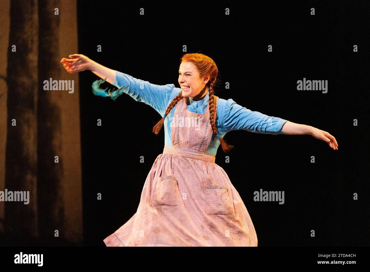 Anna Devin (Gretel) in HANSEL AND GRETEL at The Royal Opera, Covent ...