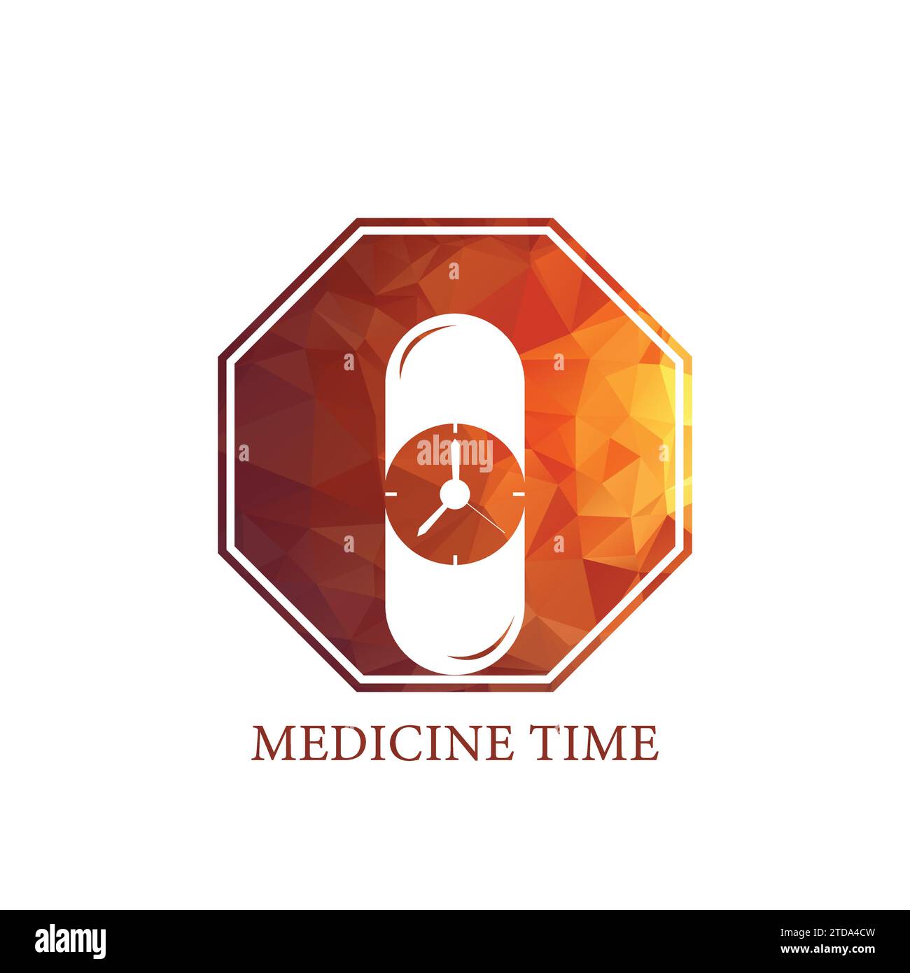 pharmacy time logo design Stock Vector Image & Art - Alamy