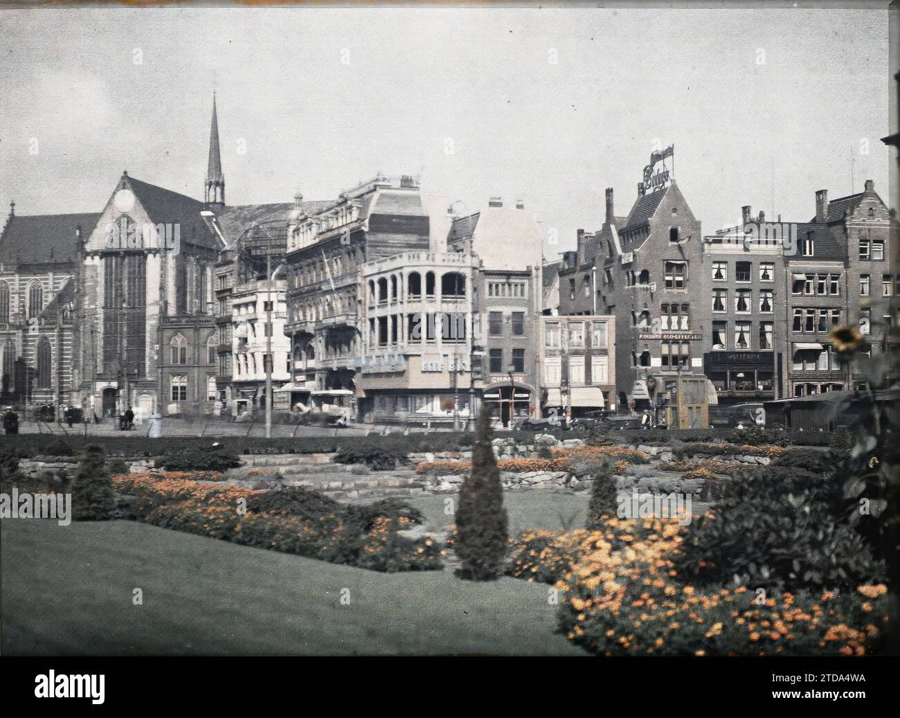 Amsterdam, Netherlands The Dam, main square in the center, Habitat ...