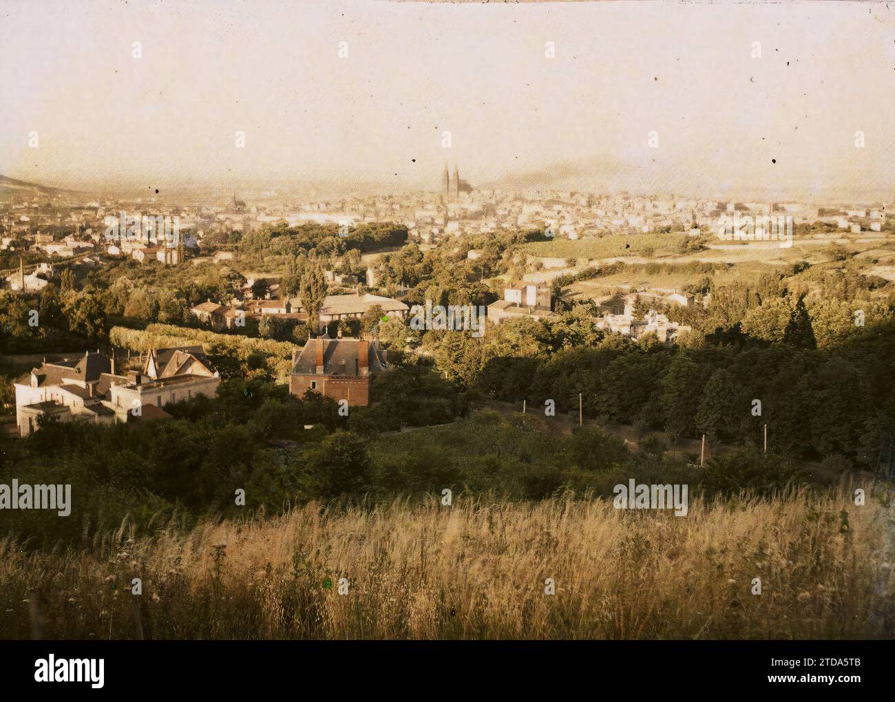 Clermont, France, Housing, Architecture, Bell Tower, Housing, Panorama ...