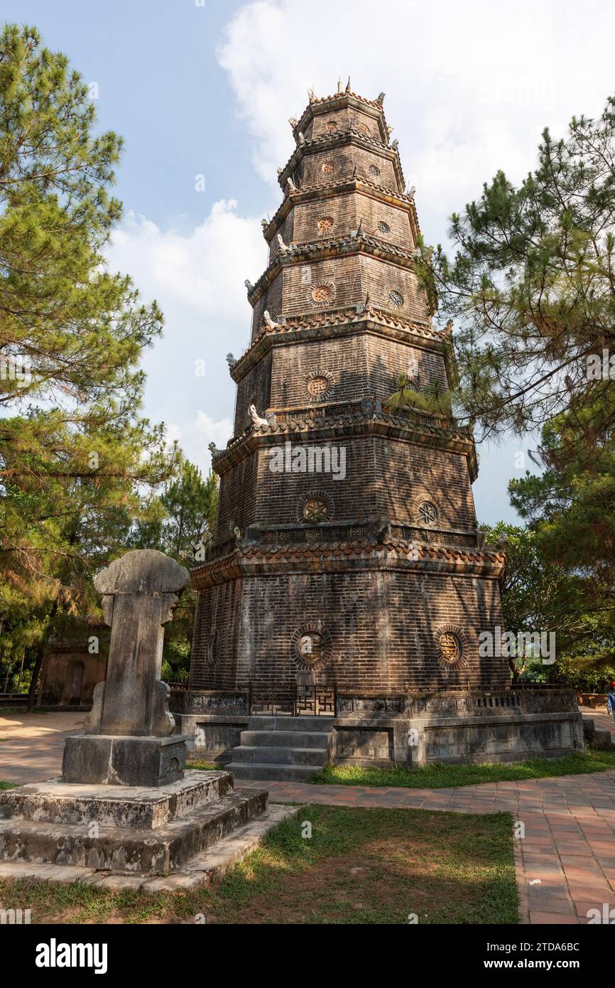 Thien Mu Pagoda (namely Heaven Fairy Lady Pagoda), also known as Linh ...