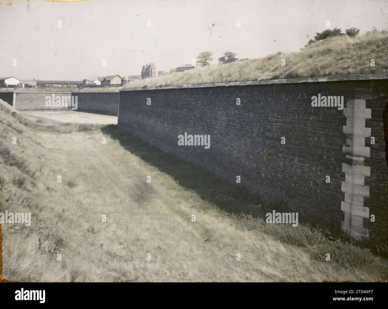 Paris (17th arrondissement), France The fortifications between the ...