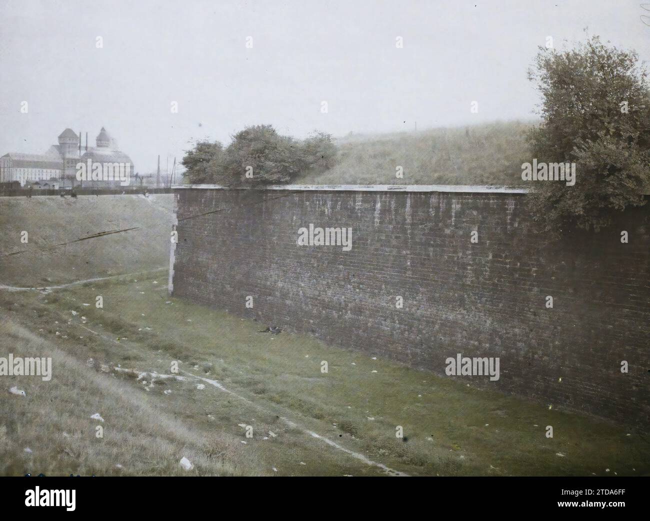 Paris (19th arrondissement), France The fortifications Porte de la ...