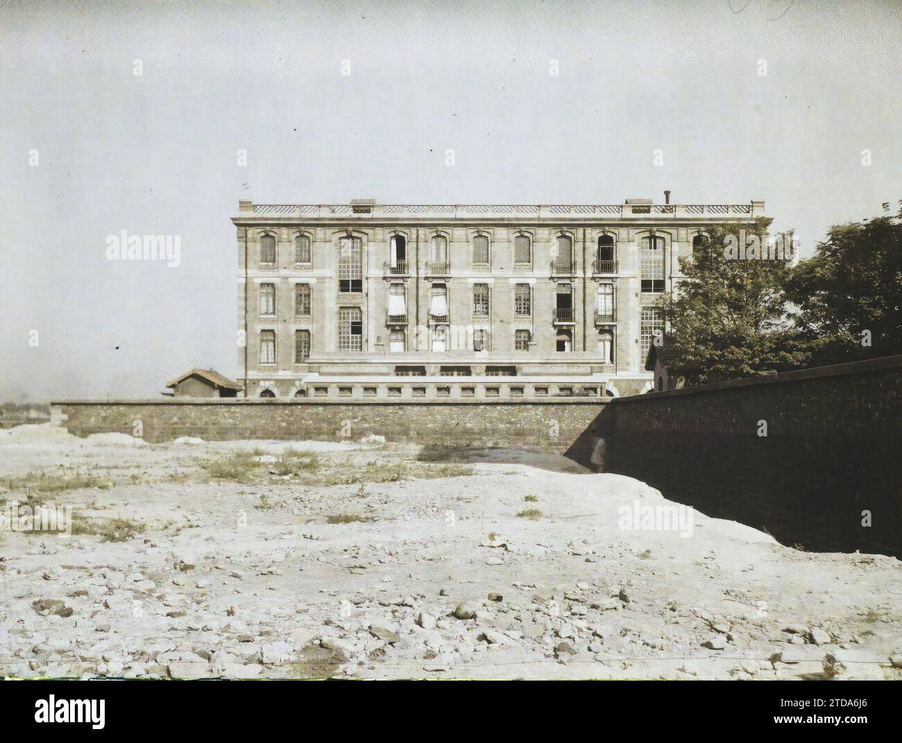 Paris (18th arrondissement), France The area of the old fortifications ...