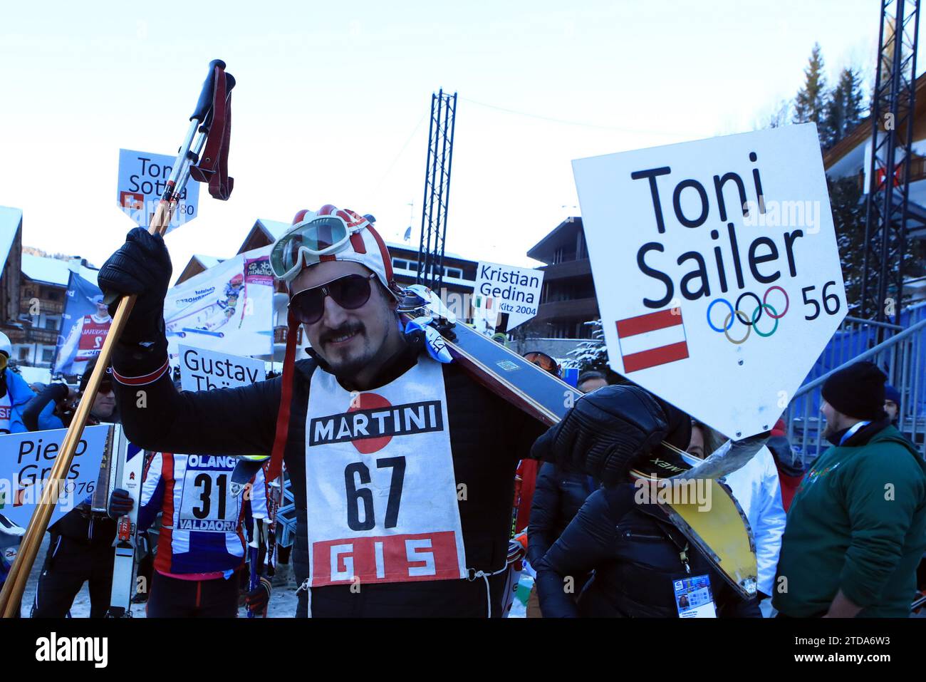 Val Gardena, South Tyrol, Italy. 16th Dec, 2023. Audi FIS Ski World Cup ...