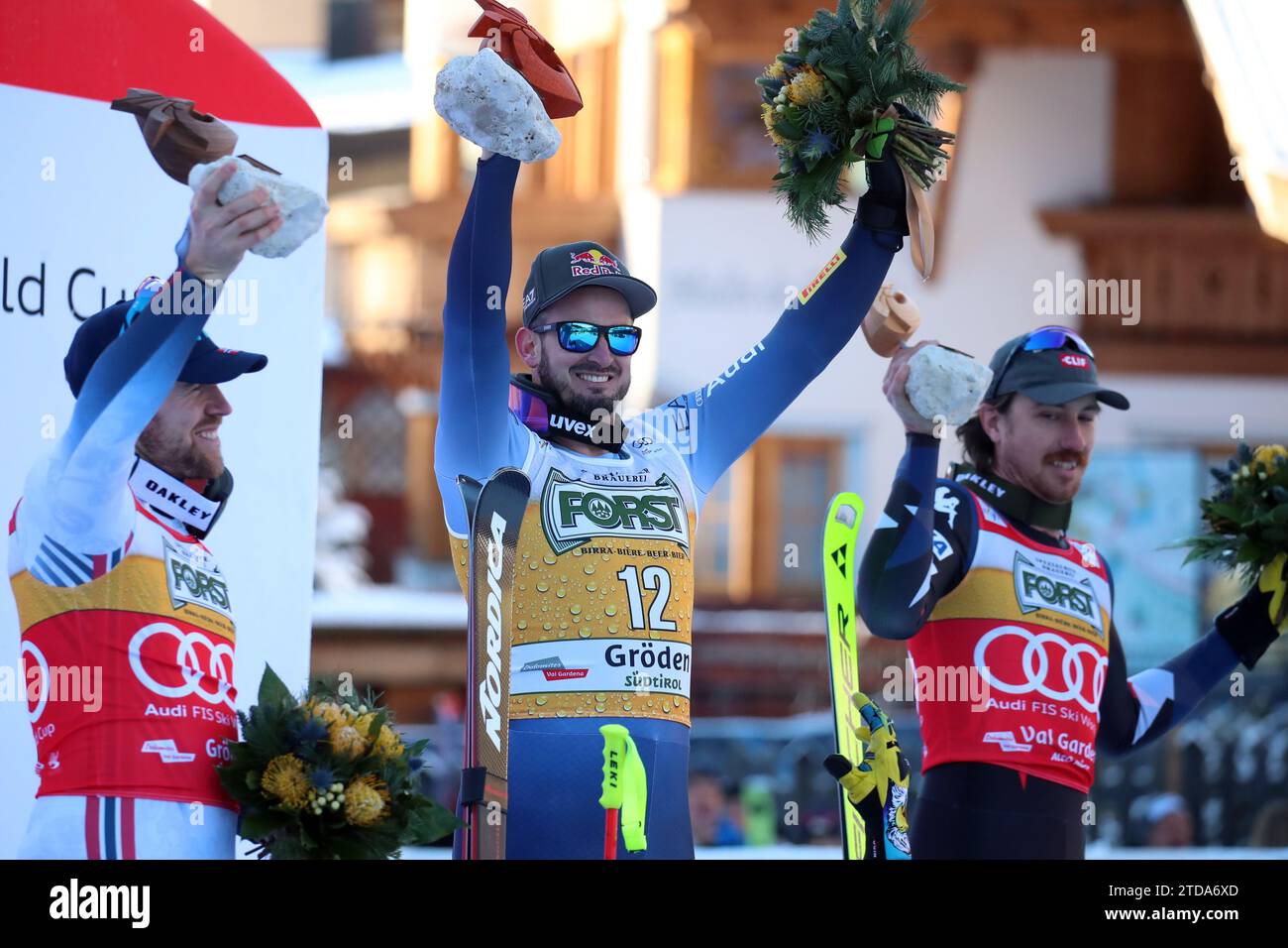 Val Gardena, South Tyrol, Italy. 16th Dec, 2023. Audi FIS Ski World Cup ...