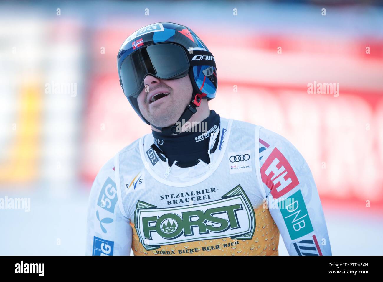 Val Gardena, South Tyrol, Italy. 16th Dec, 2023. Audi FIS Ski World Cup ...