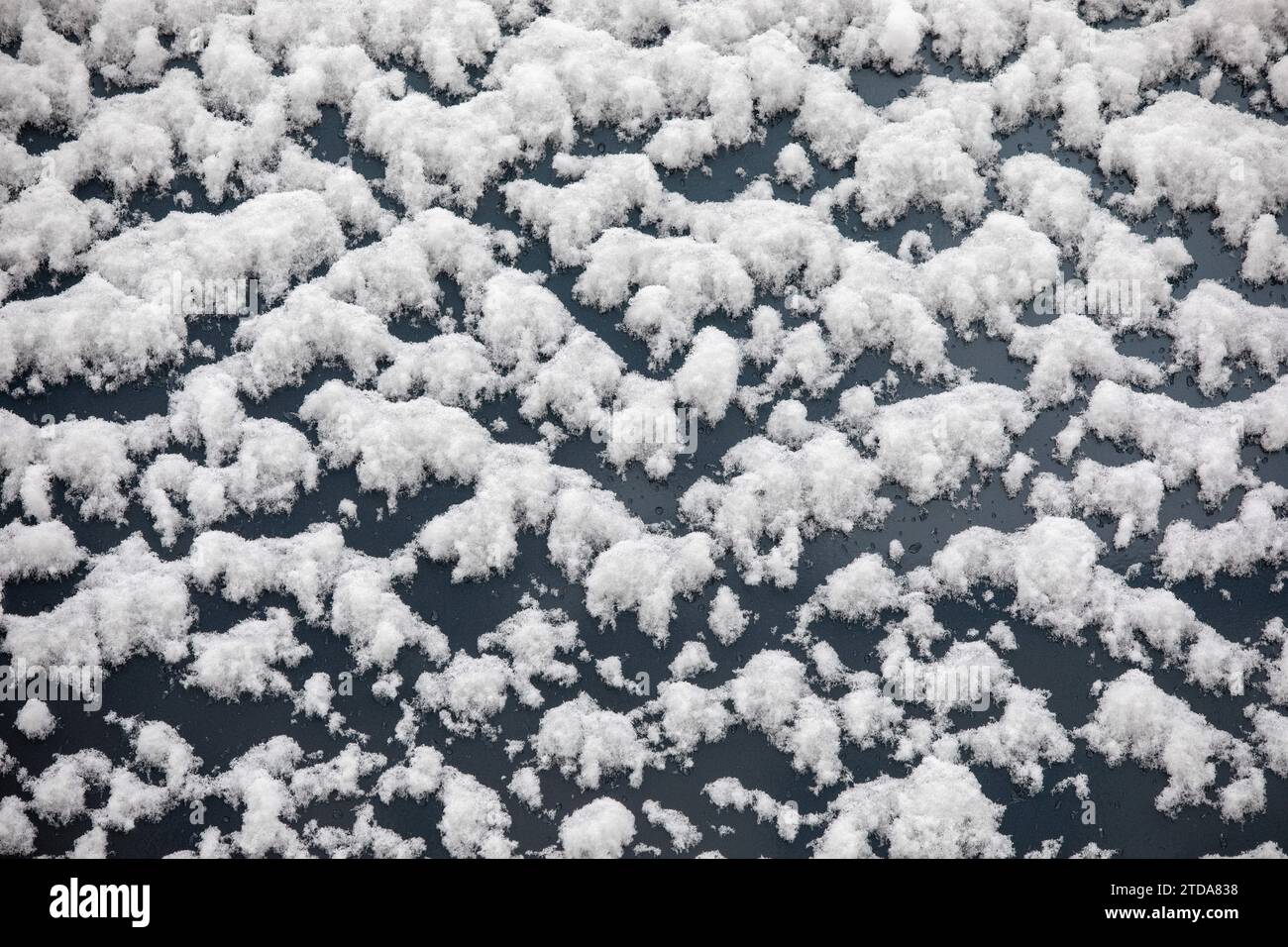 Snowy Blizzard Background: Grey Transport Vehicle Wall Texture for ...