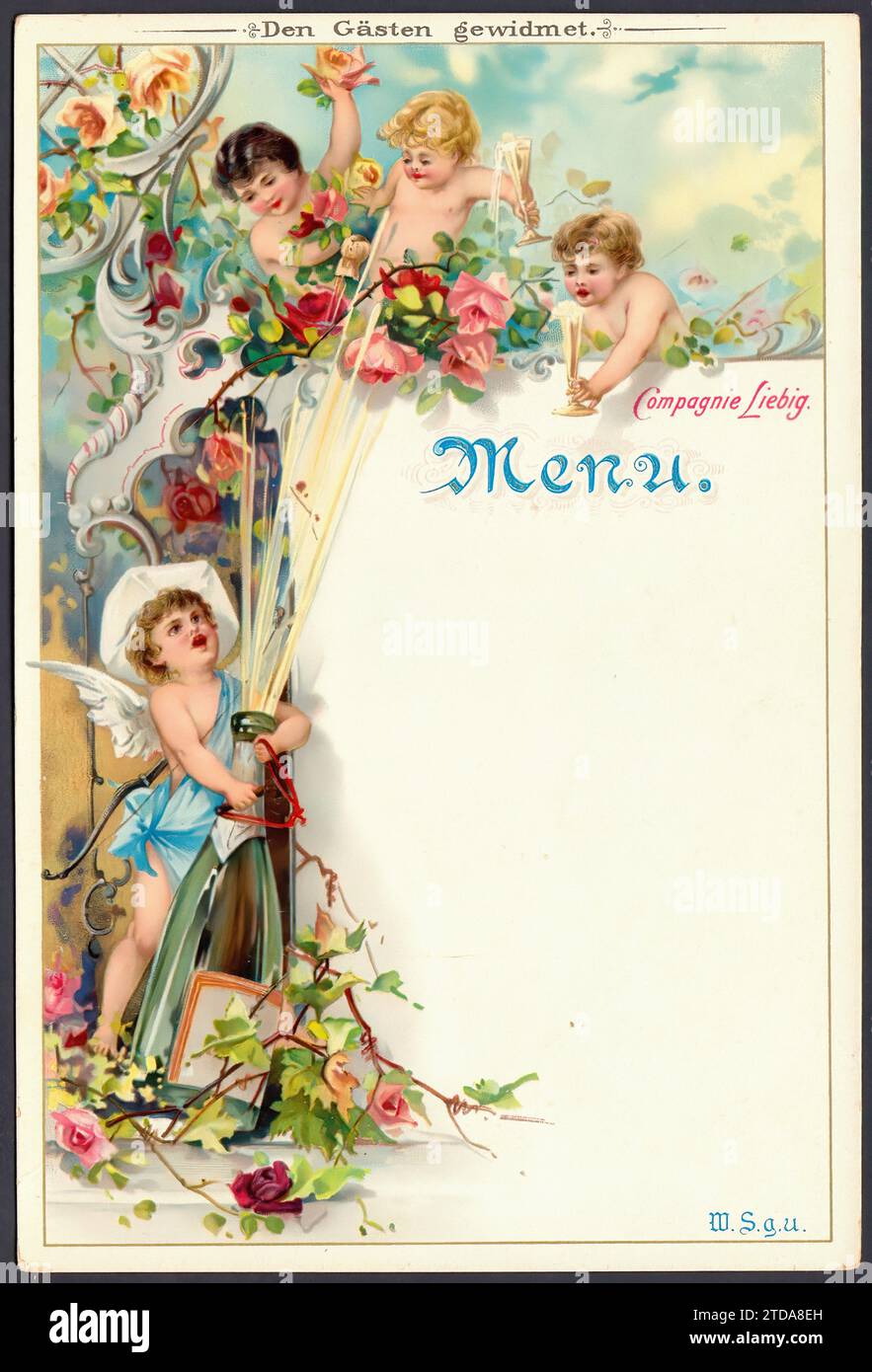 Cherubs card hi-res stock photography and images - Alamy