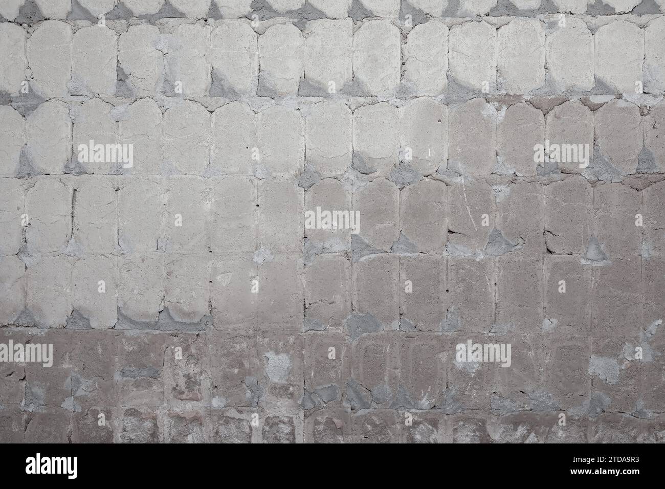 Background Texture: Empty Bathroom Wall with Removed Tiles for ...