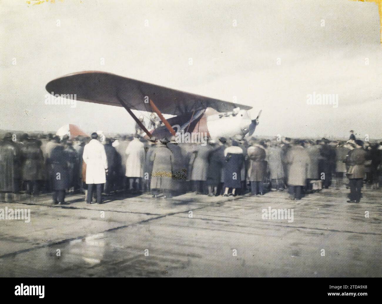 Le Bourget, France The return of Costes and Bellonte after their ...