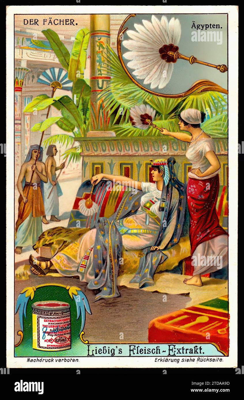 Egyptian fans hi-res stock photography and images - Alamy