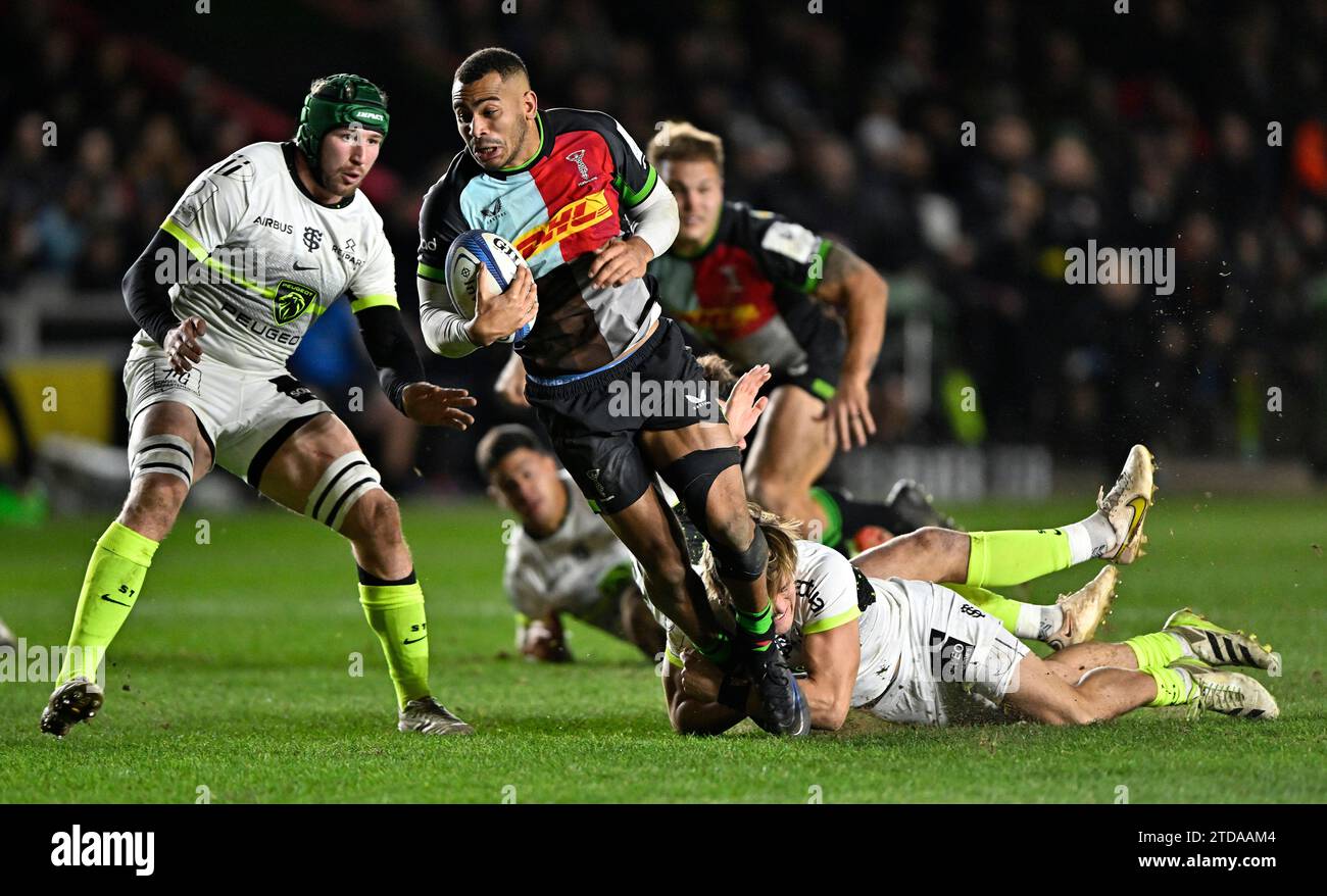 Twickenham, United Kingdom. 17th Dec, 2023. European Champions Cup ...
