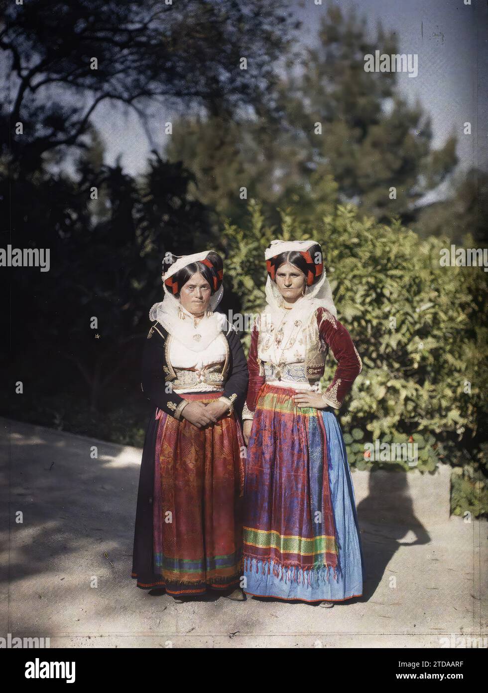 Two corfiot women hi-res stock photography and images - Alamy