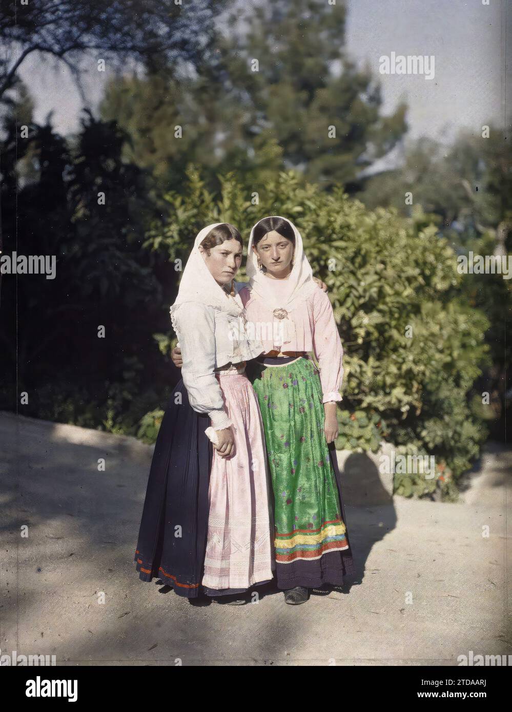 Two corfiot women hi-res stock photography and images - Alamy