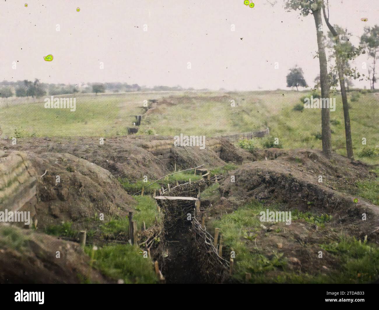 Ricquebourg, France Line of trenches at Ricquebourg, Nature ...