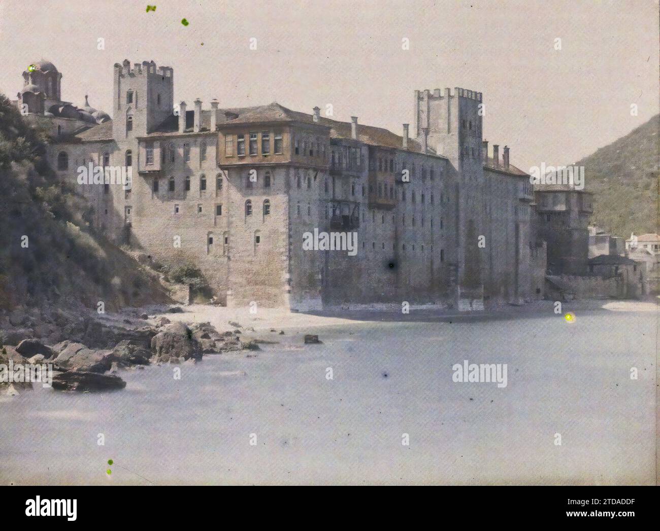 Mount Athos, Greece, Religion, Habitat, Architecture, Art, Sea, ocean ...