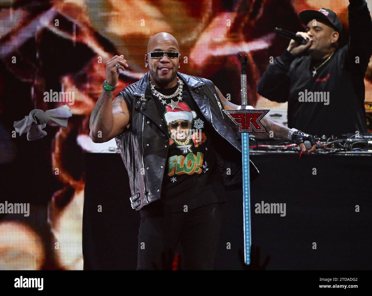 Sunrise, FL, USA. 16th Dec, 2023. Flo Rida performs during iHeartRadio ...