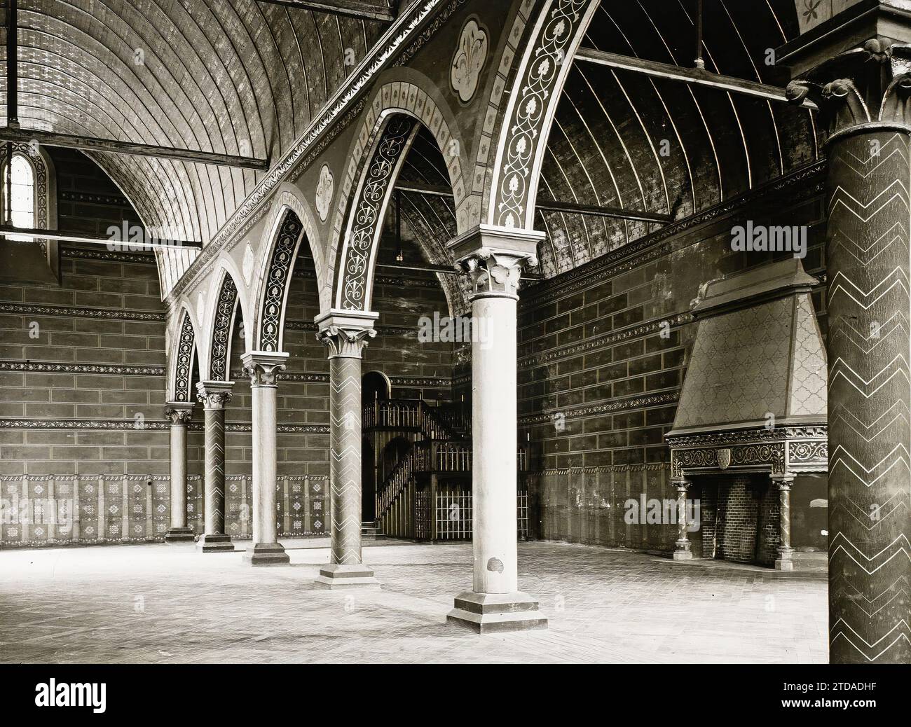 Political figure king queen interior view painted decor column hi-res ...
