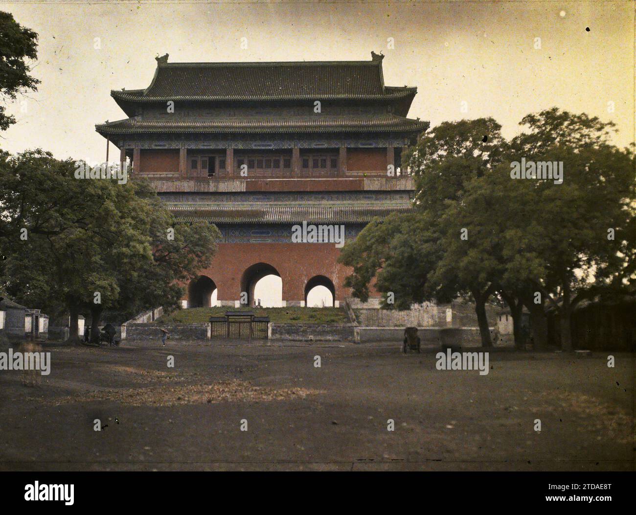 Beijing, China Gulou ('Drum Tower'), north facade, Art, Housing ...